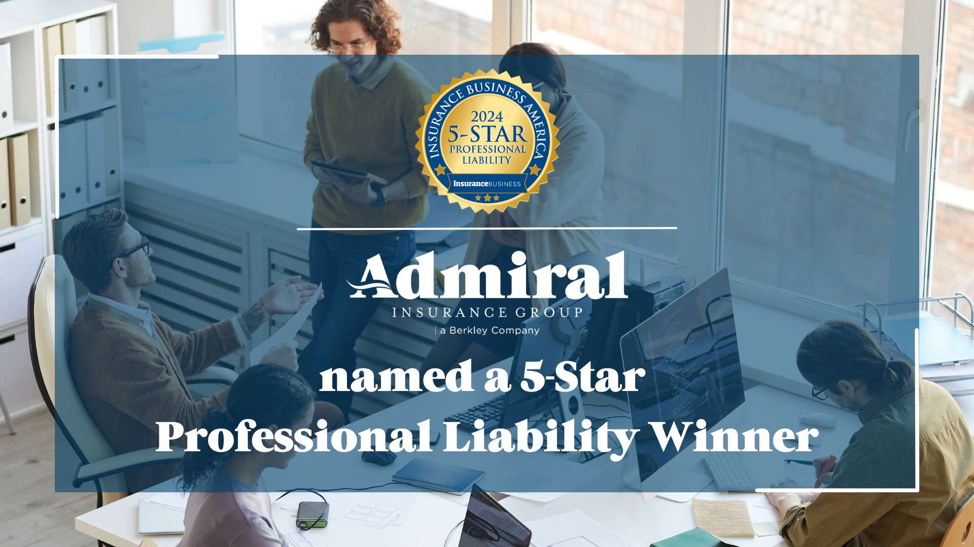 IBA Names Admiral 5-Star Professional Liability Winner | Admiral News